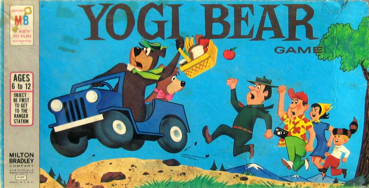 1971 Yogi Bear game Milton Bradley | Don's Game Closet